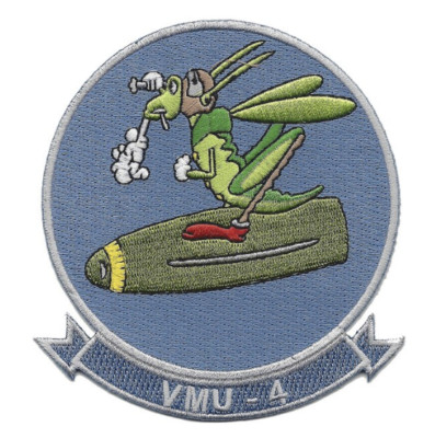 4" MARINE CORPS VMU-4 UNMANNED AERIAL SQUADRON EMBROIDERED PATCH | eBay