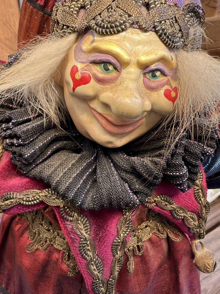 Vintage Handmade Renaissance Faire Jester Clown Circa 1980s | eBay