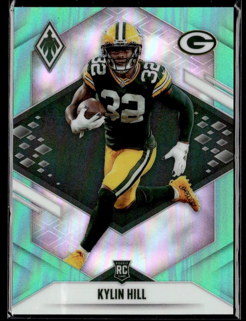 2021 Phoenix Teal Kylin Hill Rookie /150 Mississippi State Bulldogs ...