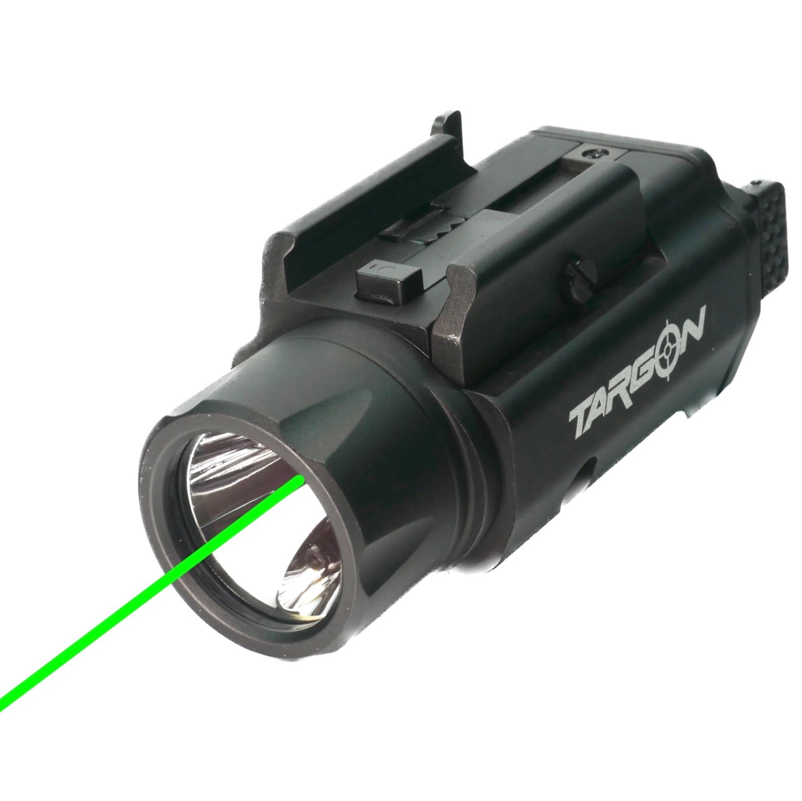 TACTICAL GREEN LASER FLASHLIGHT COMBO 1500 LUMEN LED FOR GLOCK GUN ...
