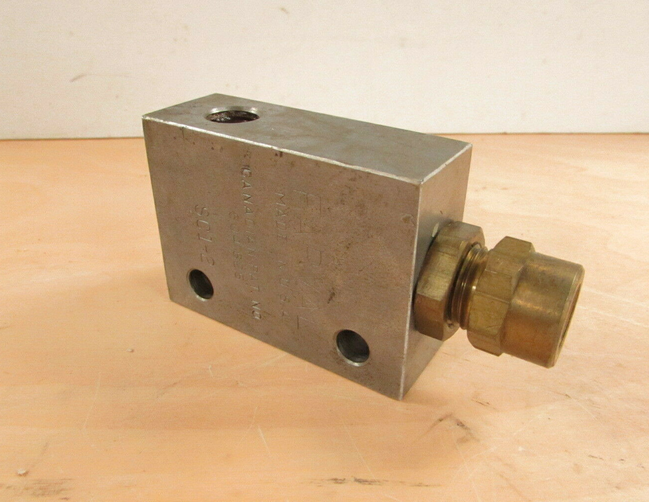 FARVAL SC1-2 SC12 SPRAY CONTROL VALVE 1.4" NPT CANADIAN PAT. NO. 504625 ...