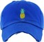 Pineapple Embroidery Dad Hat Baseball Cap Unconstructed | eBay