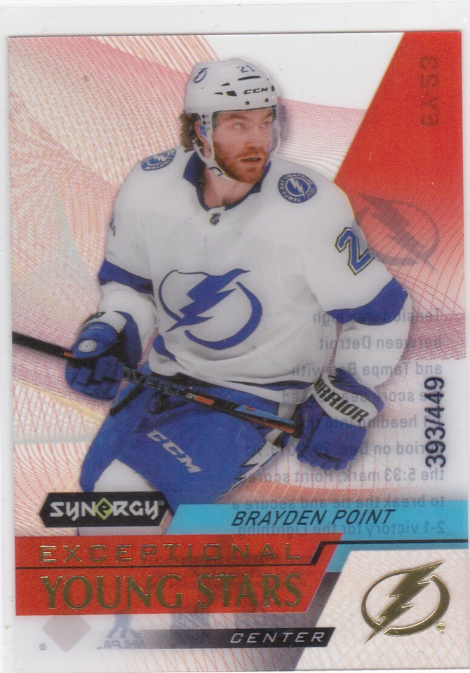 20/21 SYNERGY..BRAYDEN POINT..EXCEPTIONAL YOUNG STARS GOLD../449 ...
