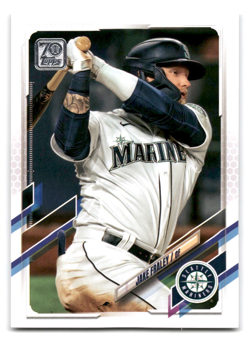 Jake Fraley 2021 Topps #402 Seattle Mariners BASEBALL | eBay