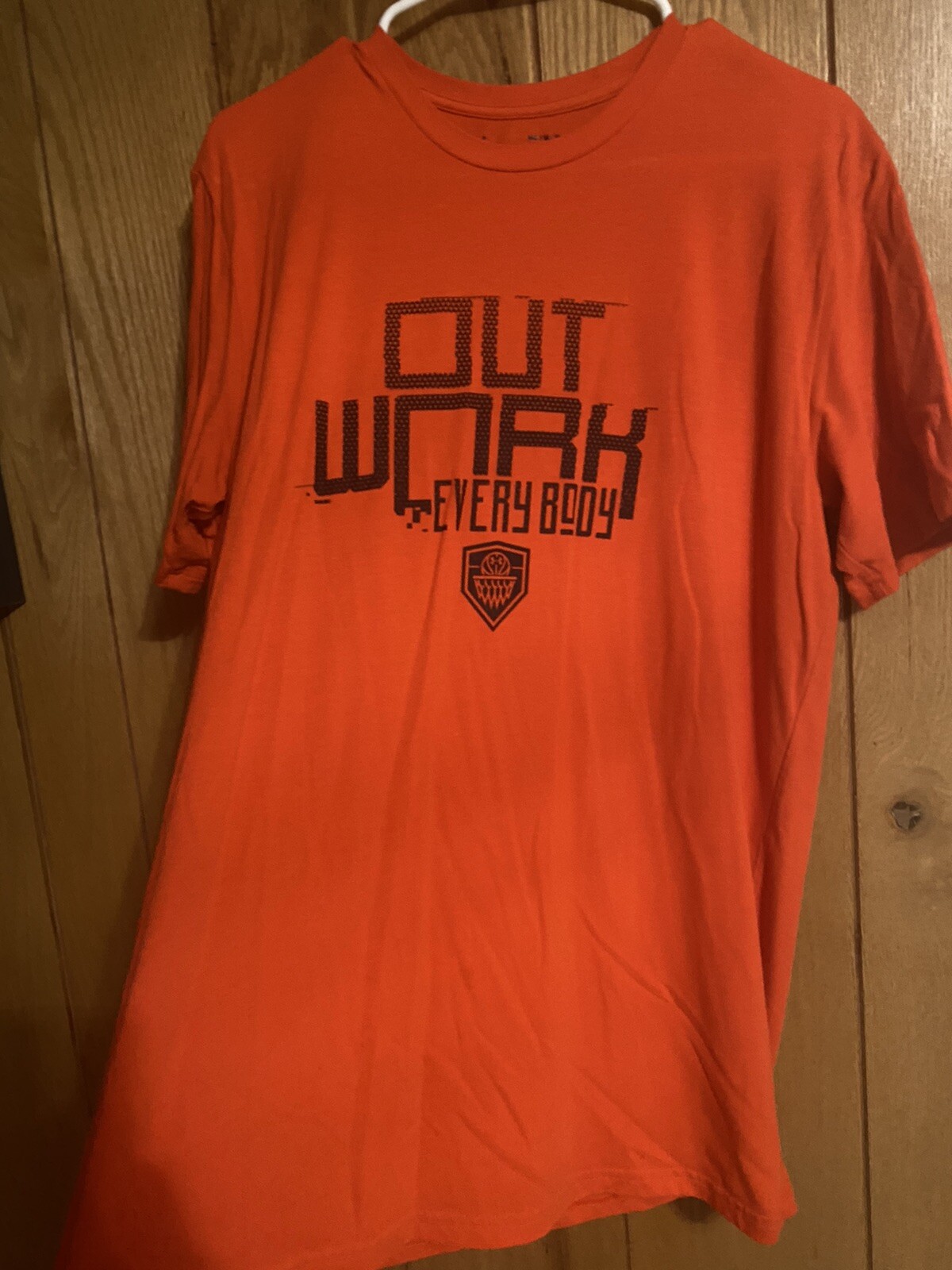 MENS GENTLY PREOWNED OUT WORK EVERYONE UNDER ARMOUR TSHIRT SZ MED ...
