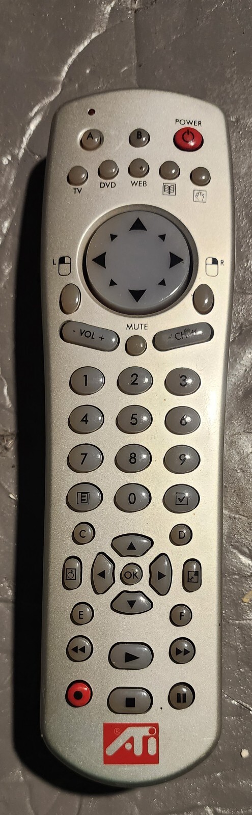 ATI Remote Wonder Control Only Tested And Working | eBay