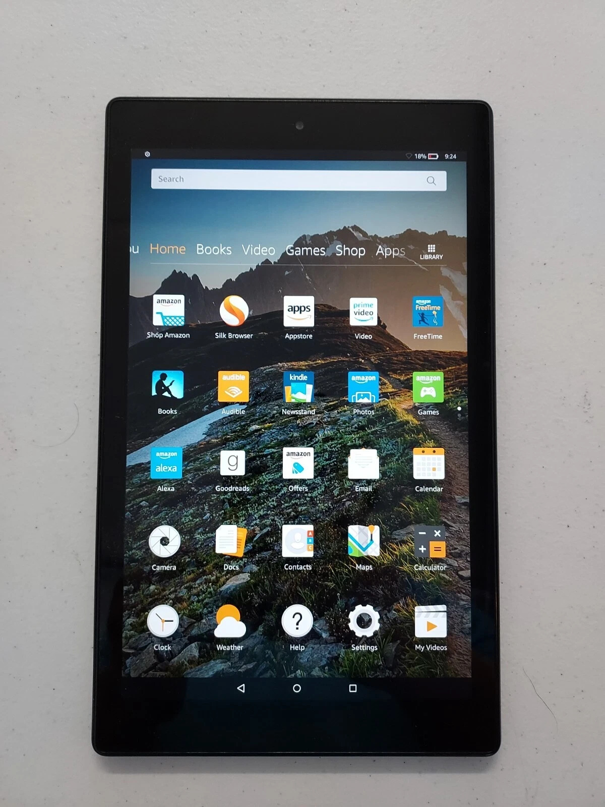 Amazon Kindle Fire HD 10 (7th Generation) (SL056ZE) 32GB (Wi-Fi) 10.1 ...