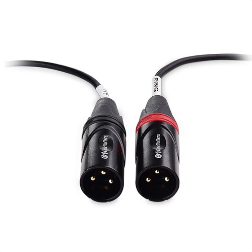 3.5mm to 2 XLR Audio Cable Jack 3.5mm Male to Dual XLR Male Balanced ...
