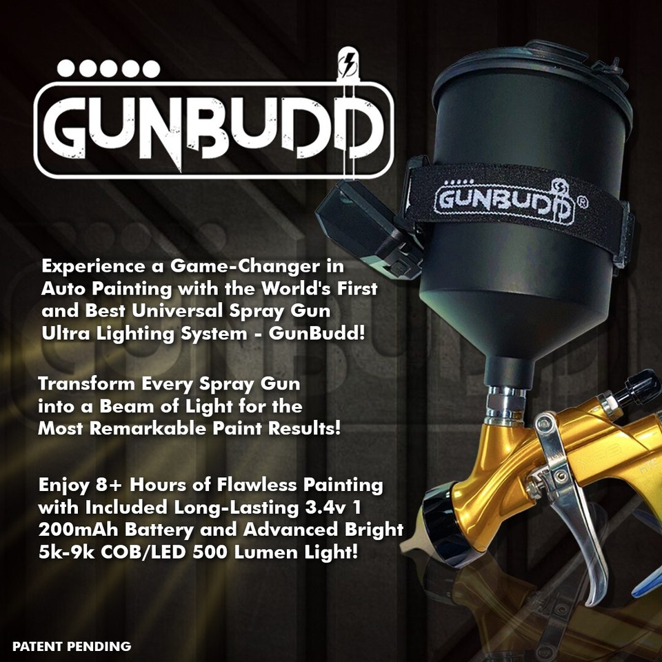 Atom Mini X16 Auto Paint Gun Pro Car Body & Touch-Up Sprayer With FREE ...