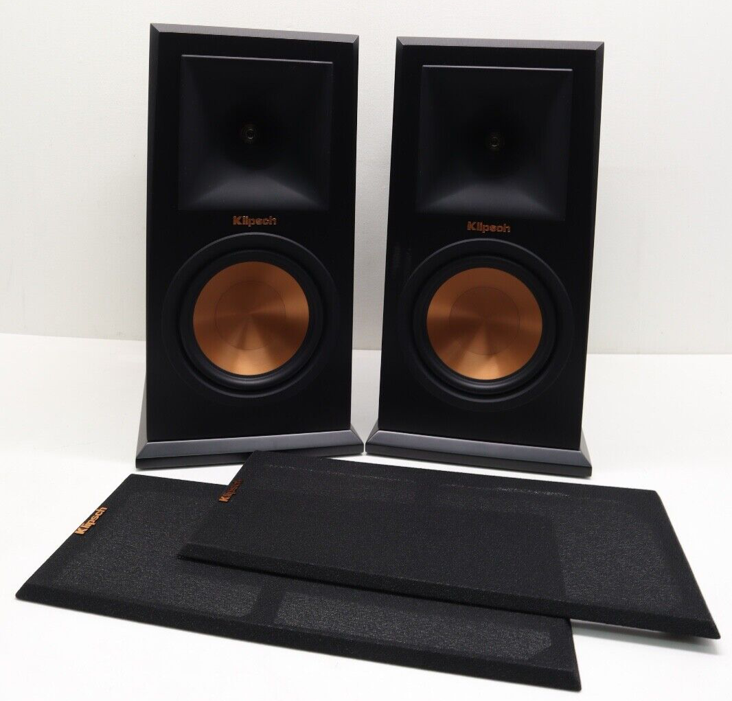 Klipsch RP-160M Bookshelf Speaker - Black - Pair of 2 for sale online ...