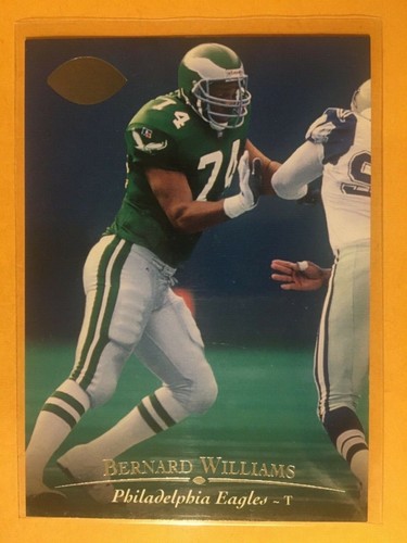 1995 Upper Deck Electric Silver Eagles Bernard Williams Football Card ...