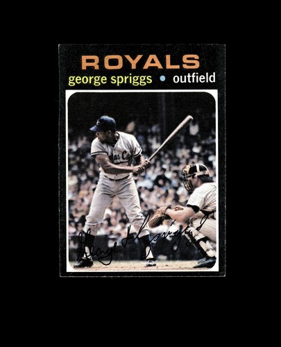 1971 Topps 411 George Spriggs EX #D1,409749 | eBay