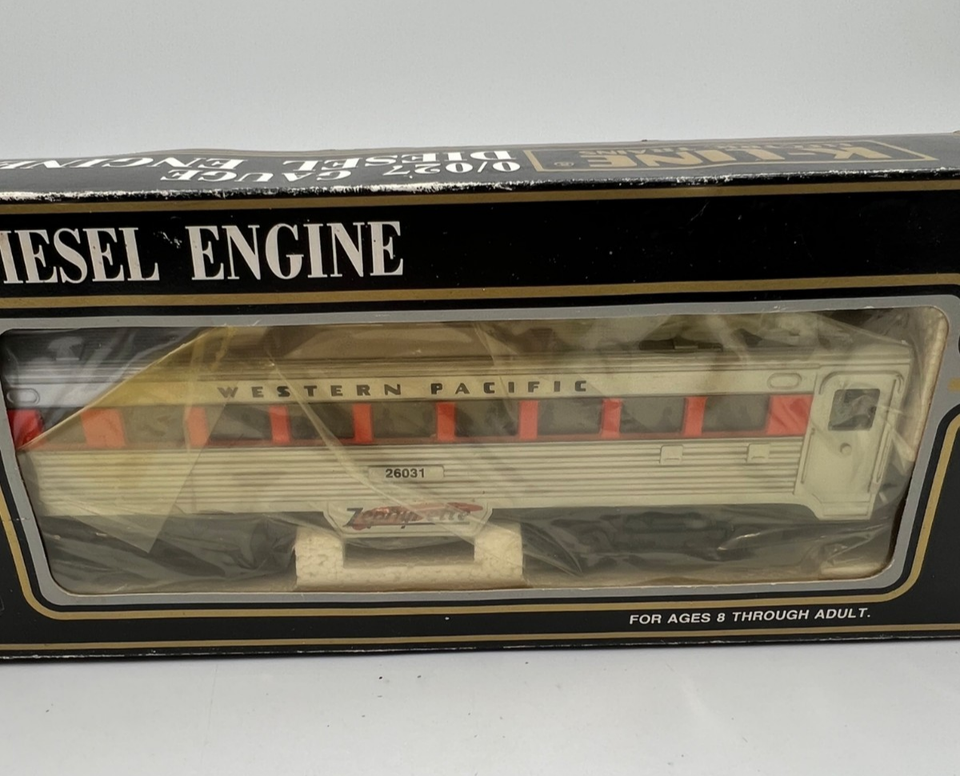 K-Line Western Pacific Zephyrette RDC Gauge Dual Motor Passenger Car K ...