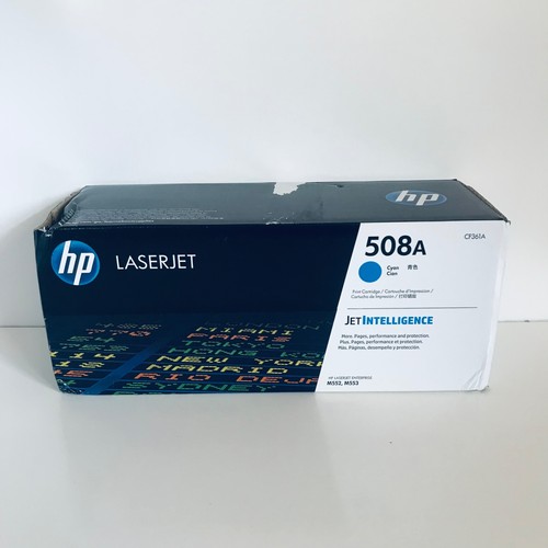 Genuine HP 508A CF361A Cyan Toner Print Cartridge for Hp LaserJet M552 ...