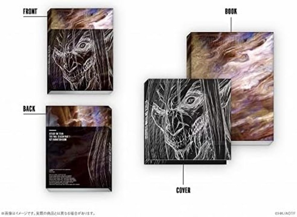 Mappa Attack on Titan Final Season Part1 KEY ANIMATION BOOK Limited ...