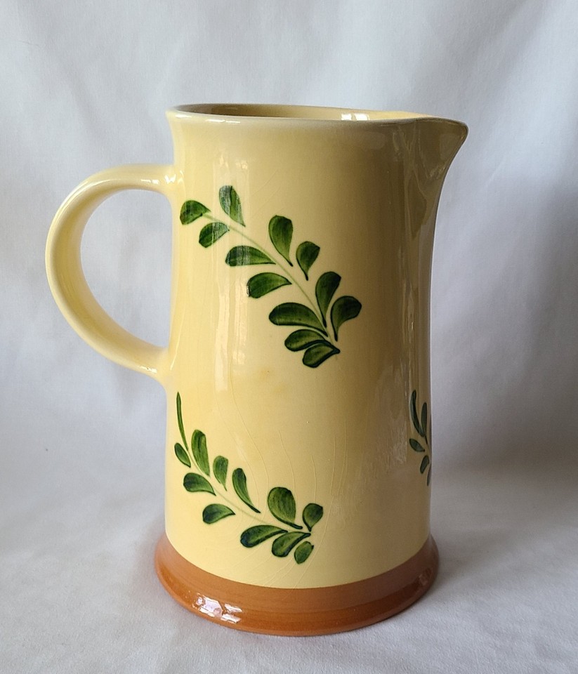 Pizzato Italy Faience Hand Painted Pitcher Rooster Decor | eBay