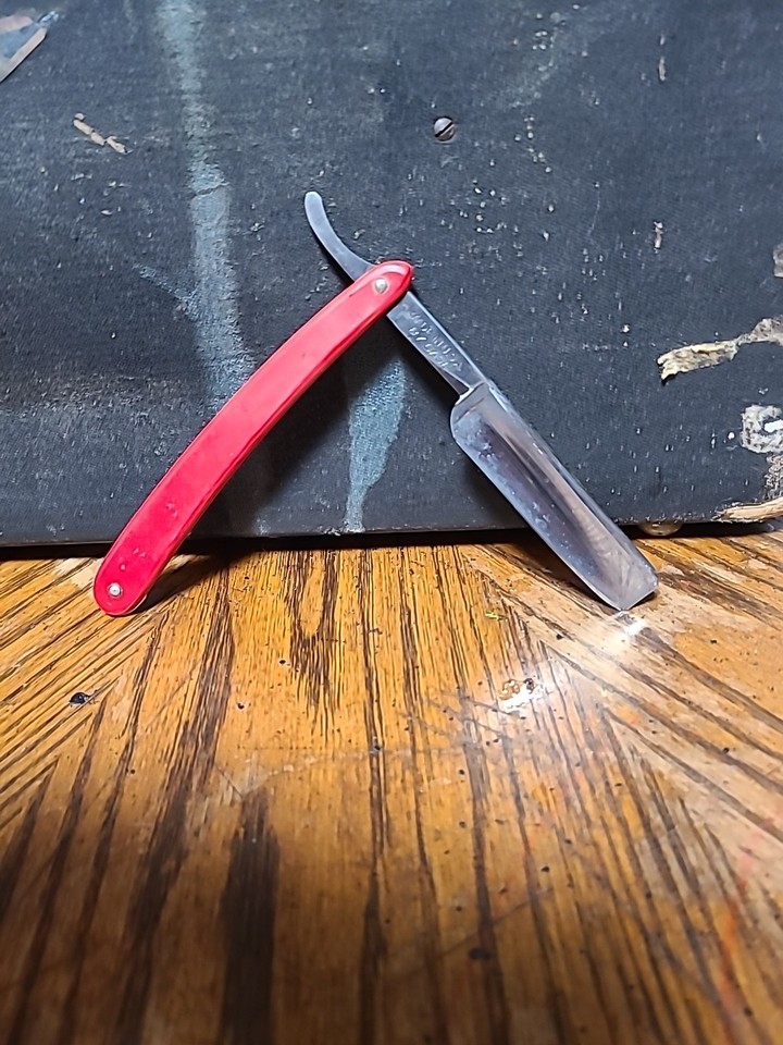 Red Imp #133 Vintage Straight Razor Made By Case | eBay