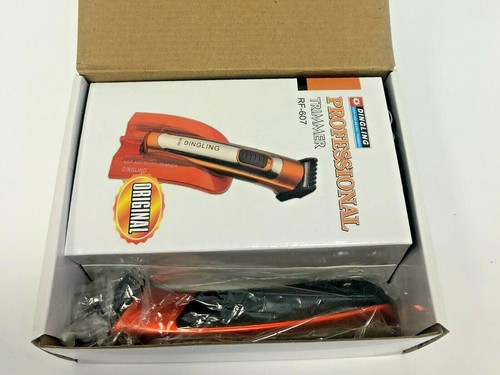 DingLing RF-607 Professional Cordless Beard Trimmer Razor Grooming ...