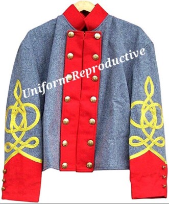 Civil War Confederate Gray Shell Jacket available In All Size | eBay