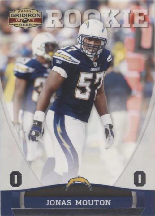 2011 Panini Gridiron Gear - Rookie Jonas Mouton #233 Silver O's /250 ...