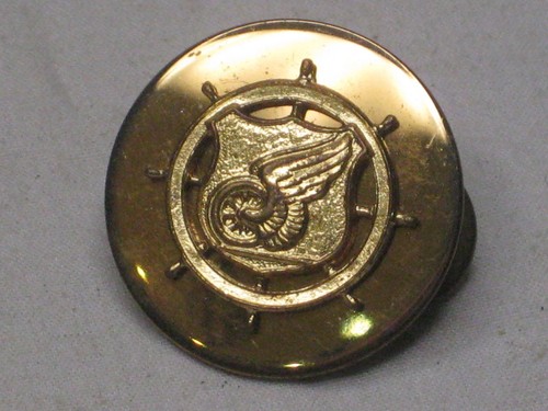 vintage U.S. Army Transportation Corps collar lapel pin badge winged ...