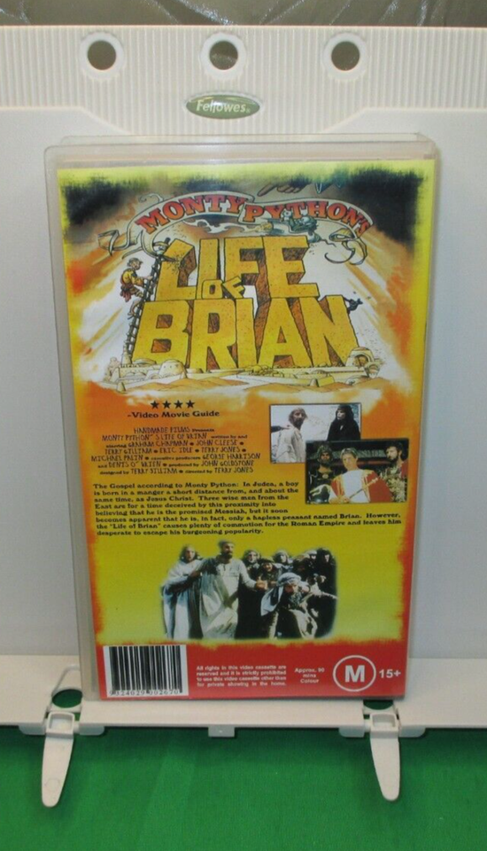 Monty pythons' life of Brian VHS Video | eBay