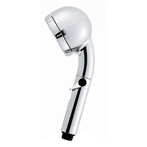 Amane Shower Head Stop Lever Mist Sensation with 3 Adapters Omco Silver ...