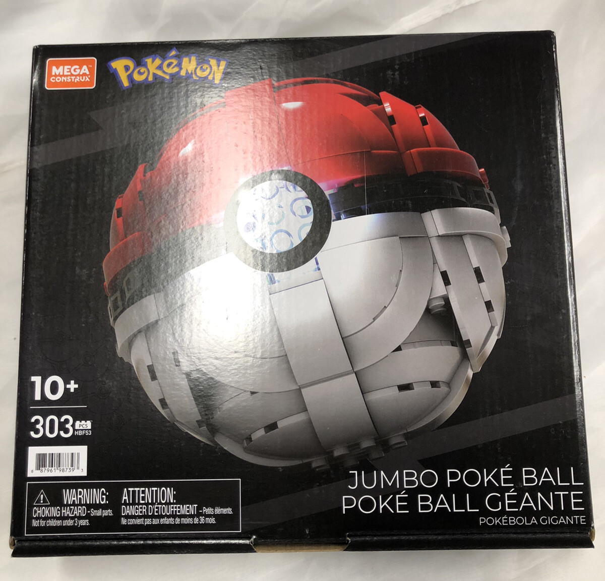 Pokemon MEGA Construx Jumbo Poke Ball Building Set (303pcs) 2021 ...