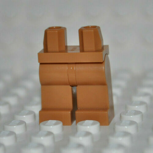 LEGO PARTS - 1X MEDIUM NOUGAT MINIFIGURE LEGS/ MINI FIGURE LEG/BOTTOM ...