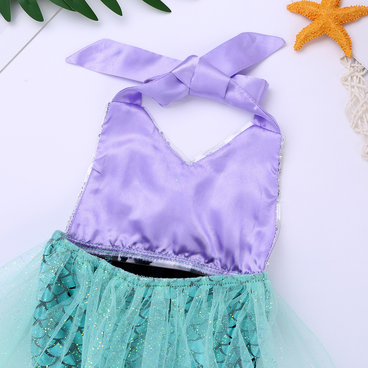 US Kid Baby Girl Swimsuit Bikini Tankini Swimwear Mermaid Bathers ...