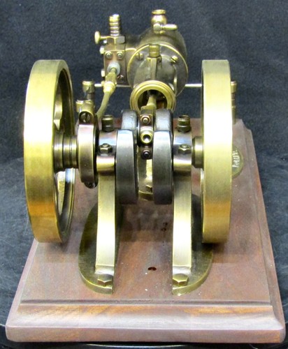 NEW ! Superb - Large Solid Bronze Live Steam Engine Hand Made in Poland ...