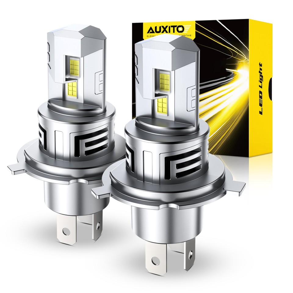 AUXITO H4 9003 LED Headlight Bulbs Hi Low Beam Conversion Kit 6500K ...