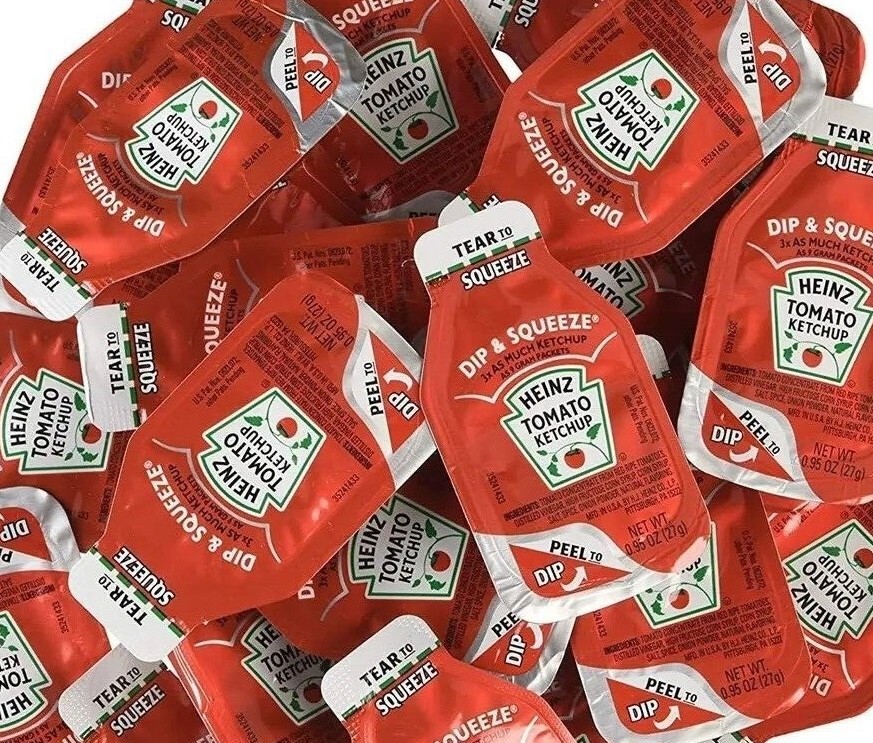 Hunts Ketchup Packets