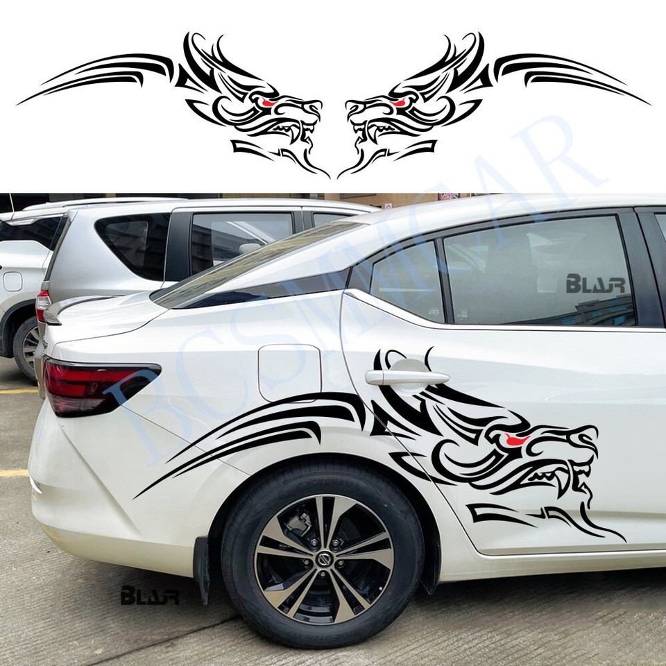 Car Dragon Styling Stickers Graphic For Auto Vinyls Decals Scratch ...