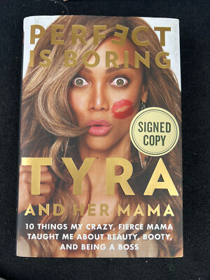 TYRA BANKS SIGNED/Autographed - PERFECT IS BORING HC/DJ 9780143132301| eBay