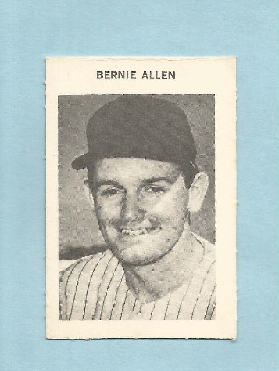 1969 Milton Bradley Baseball Bernie Allen Washington Senators NM/MT | eBay