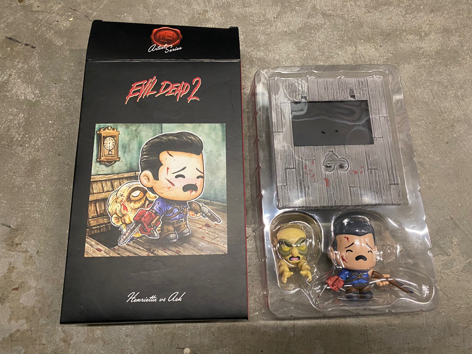 Evil Dead 2 Ash Vs Henrietta Diorama Super Emo Friends 2018 Loot Crate ...