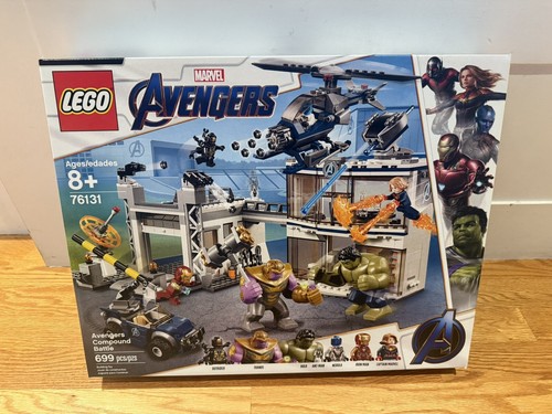 LEGO Super Heroes Avengers Endgame 76131 Avengers Compound Battle Set ...