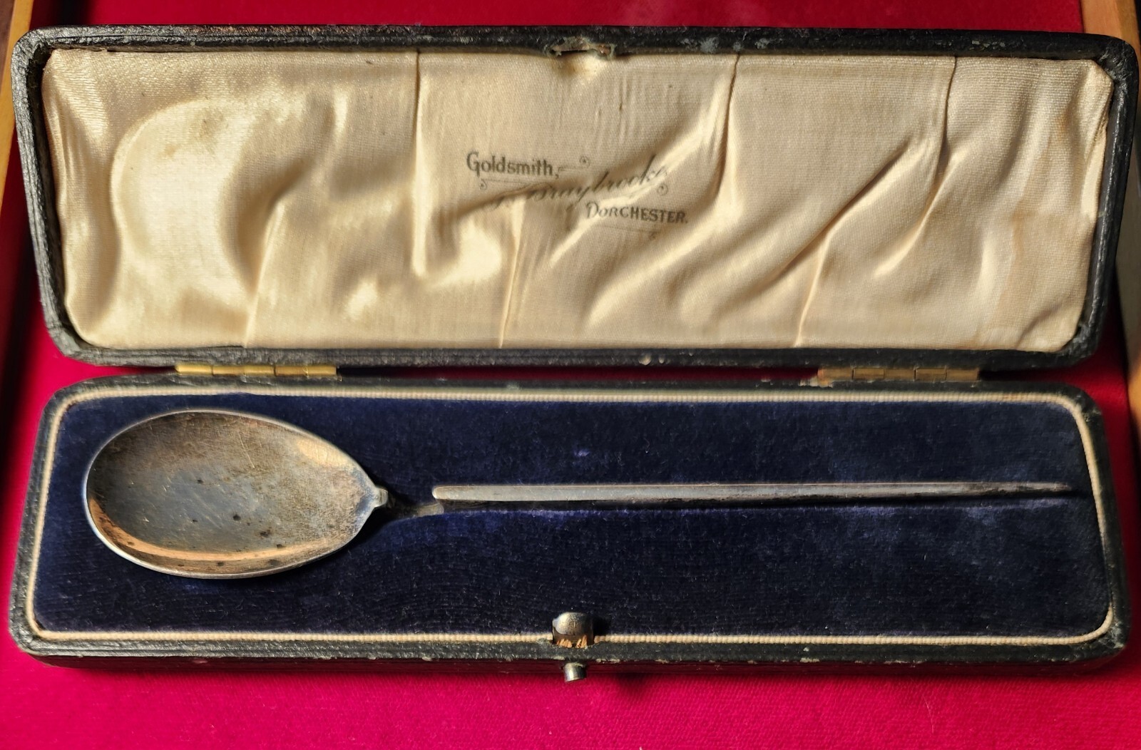 Sterling Silver "Roman Replica Spoon",Thomas Bradbury &Sons Circa 1920 ...
