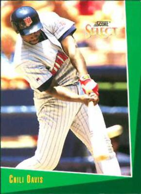 #238 Chili Davis - Minnesota Twins - 1993 Select Baseball | eBay