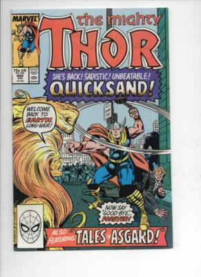 THOR #402 VF/NM God of Thunder Sandman 1966 1989, more Thor in store ...