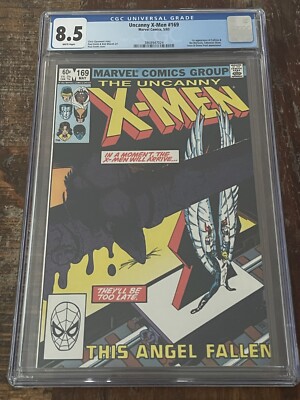 Uncanny X-men #169 5/83 CGC 8.5 WHITE Pages | eBay