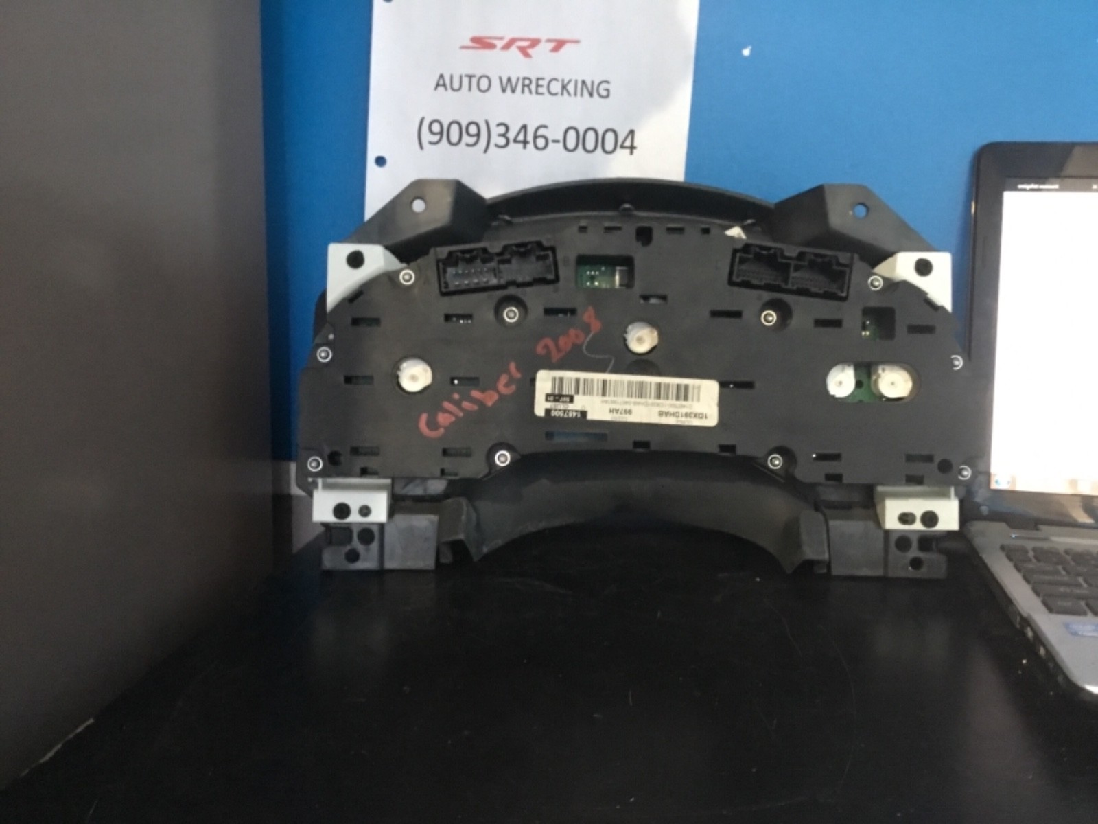 2007-2008 DODGE CALIBER SPEEDOMETER INSTRUMENT CLUSTER 05172997AB OEM ...