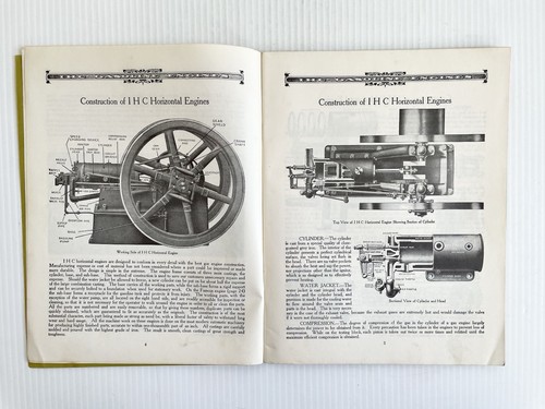 International Harvester Co IHC Gas & Gasoline Engines Catalog Brochure ...