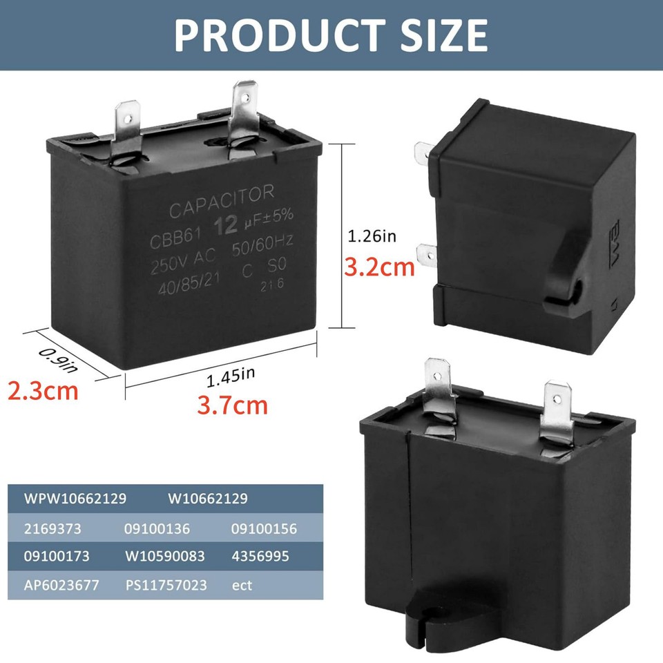 High Quality 2319792 Refrigerator Compressor Start Relay Device Run ...