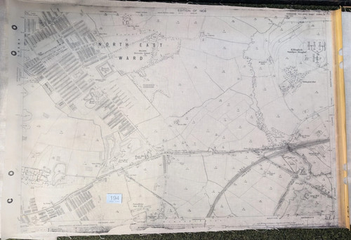 Vintage 1908 Ordnance Survey Map – Killingbeck – 1:2500 Scale | eBay UK