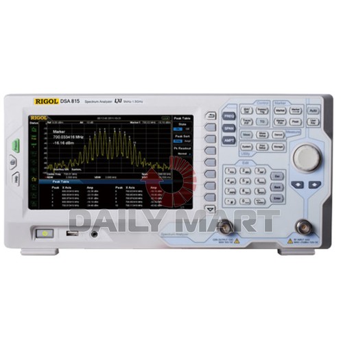 RIGOL DSA815 SPECTRUM ANALYZER ALL-DIGITAL 9 KHZ - 1.5 GHZ NEW | eBay