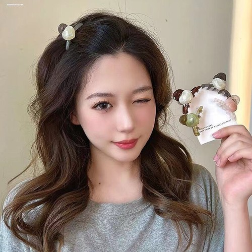 Colorful Love Small Catch Clip Female Broken Hairpin Clip Bangs Side ...