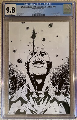 WALKING DEAD 15th Anniversary Ed. #98 (2018) CGC 9.8 Craig Virgin ...