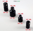 4 pc Socket Adapter Set 3/8", 1/2”, 1/4" Drive Air Impact Reducer Kit | eBay